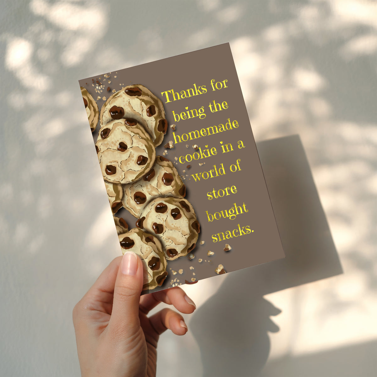 Greeting Card 10 Pack | Chocolate Chip Cookie Recipe Card – Essence of ...