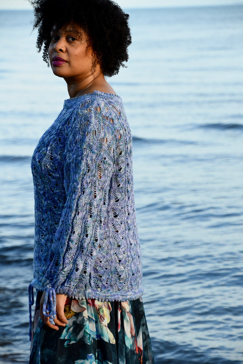 Wynnsome Lace Pullover - Knitting Pattern – Essence of Autumn Yarn